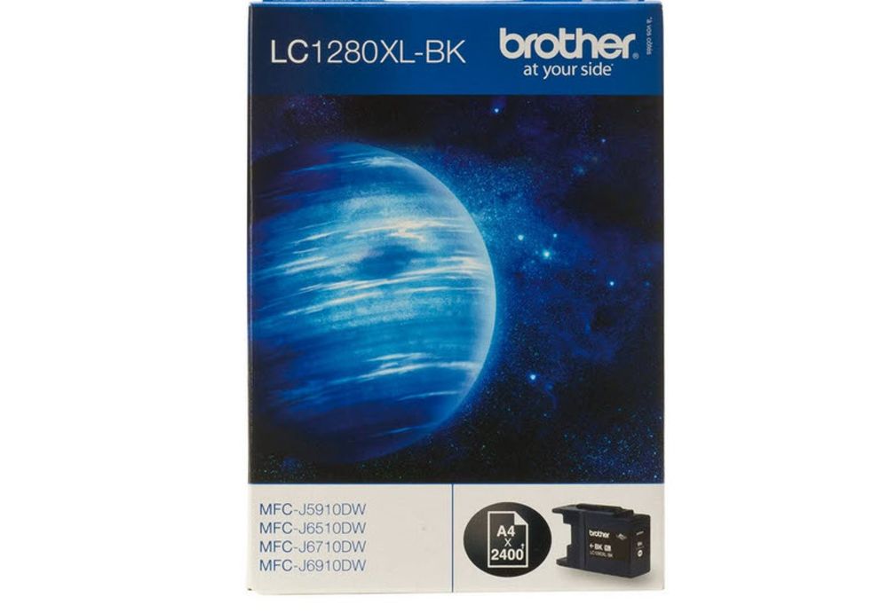 Original Brother LC1280HY-BK black Patrone für 2`400 Seiten (Neu und ...