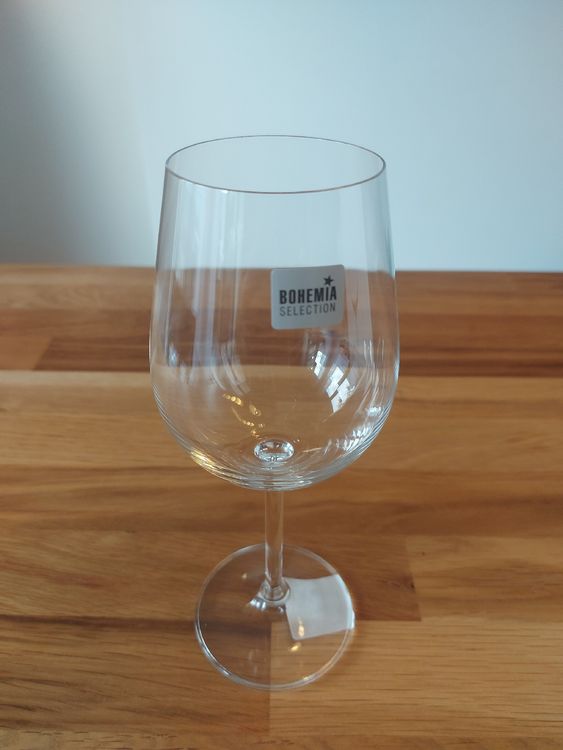 Rotwein Gläser, Bohemia, 6 Stück (Neu und originalverpackt) in ...