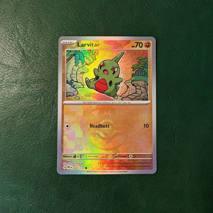 🔥Ab 1.- Larvitar Masterball 047 [Prismatic Evolution (EN)] (Neu (gemäss ...