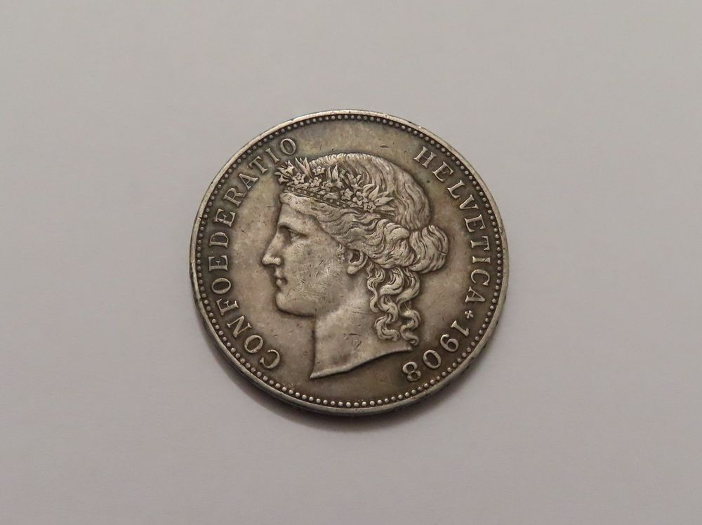 5 Franken 1908 Frauenkopf | Kaufen auf Ricardo