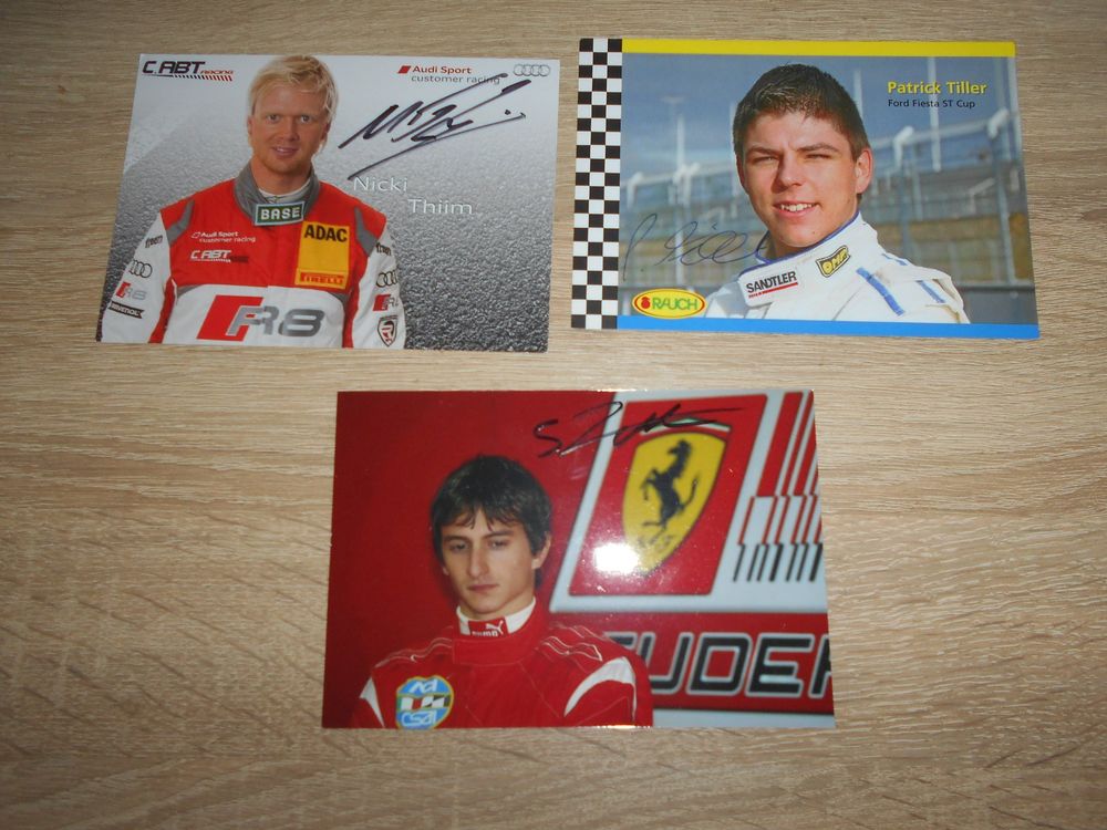 Nicki Thiim, Patrick Tiller, H. Richelmi, Original signiert | Kaufen ...