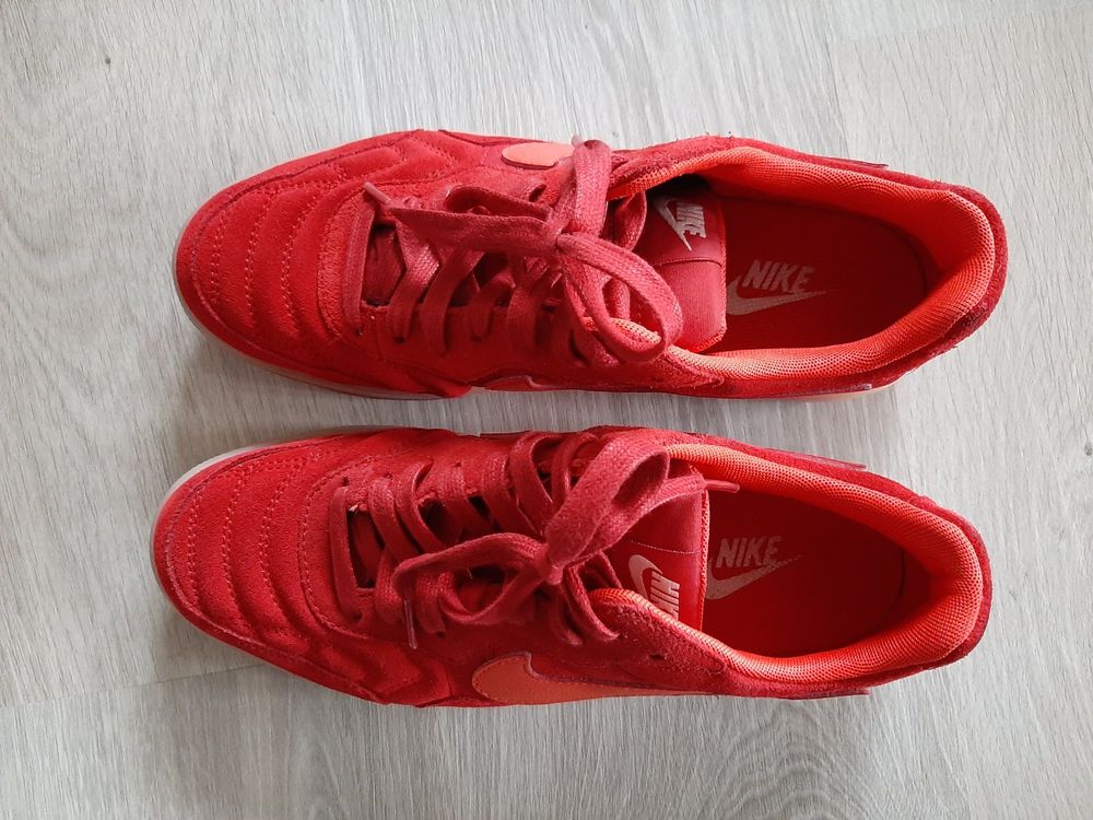 Original Nike rote Wildleder Sneaker Grösse 39 Turnschuhe | Kaufen auf ...