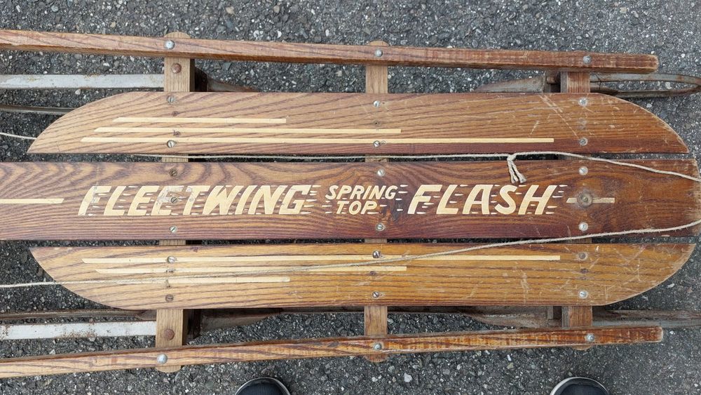 Vintage Schlitten FLEETWING Flash (Gebraucht) in Gottlieben für CHF 50 ...