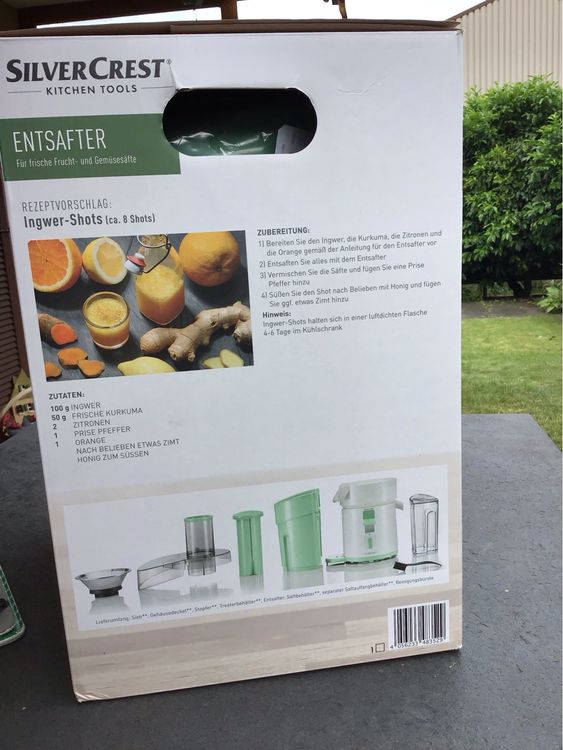 Entsafter neu Marke Silver Crest (original Verpackt neu) (Neu und originalverpackt) in Oberburg ...