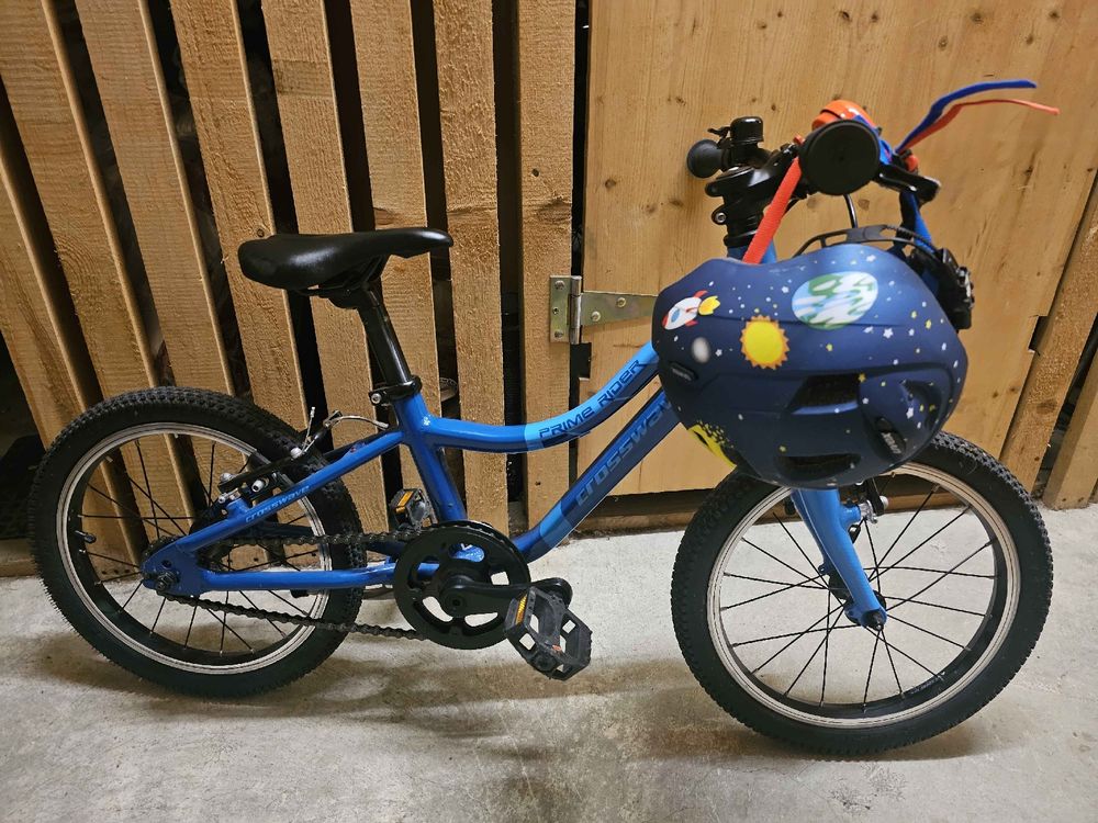 Vélo enfant 16 pouces Crosswave bleu (Neuf (Voir description)) à pour ...