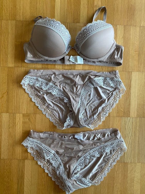 Push up BH & 2 Slip Calvin Klein 80A & S (Neu (gemäss Beschreibung)) in ...