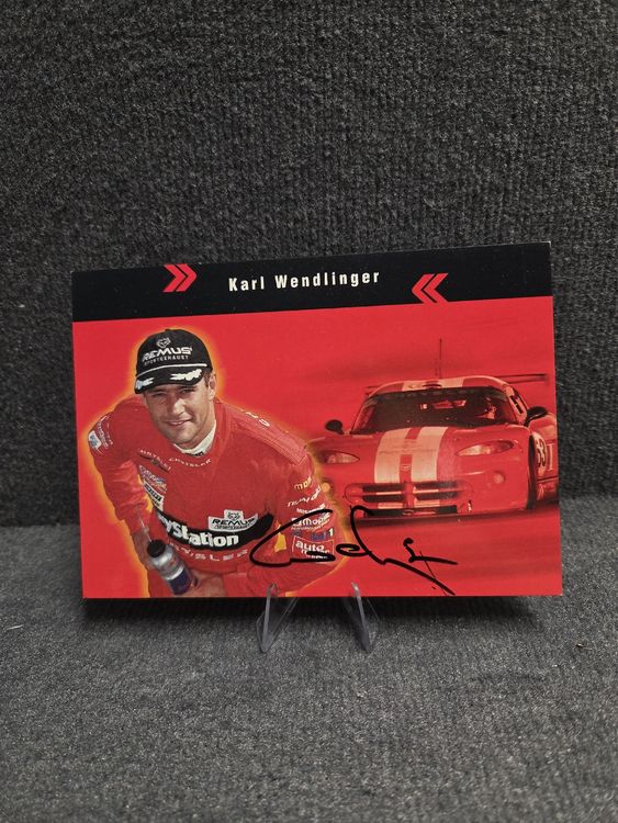 Karl Wendlinger Autogrammkarte signiert (Gebraucht) in Wetzikon ZH für ...