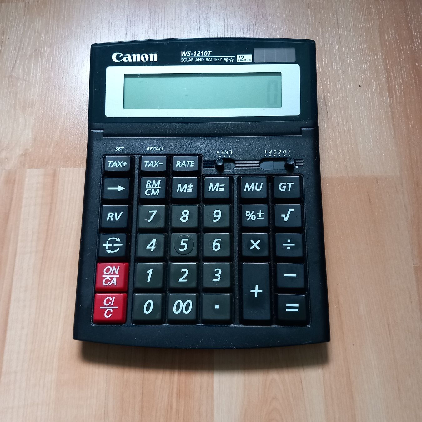 Canon WS-1210T Taschenrechner - Solar (Gebraucht) in Ebnat-Kappel für ...