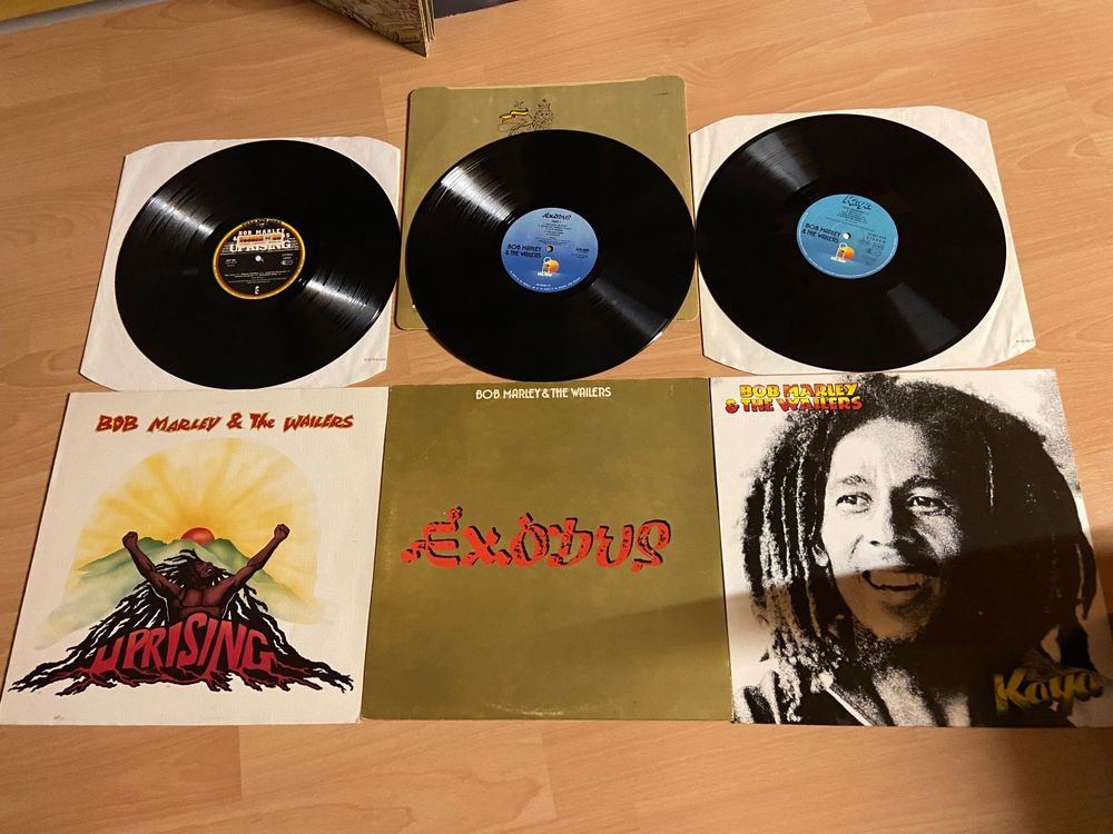Bob Marley - 3 kultige Vinyl Alben (Gebraucht) in Giebenach für CHF 24 ...