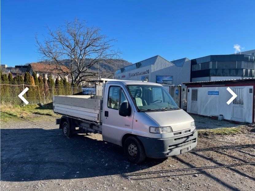 CITROEN JUMPER 2.5D 14Q DIESEL TRANSPORTER MIT BRÜCKE (Gebraucht) in ...