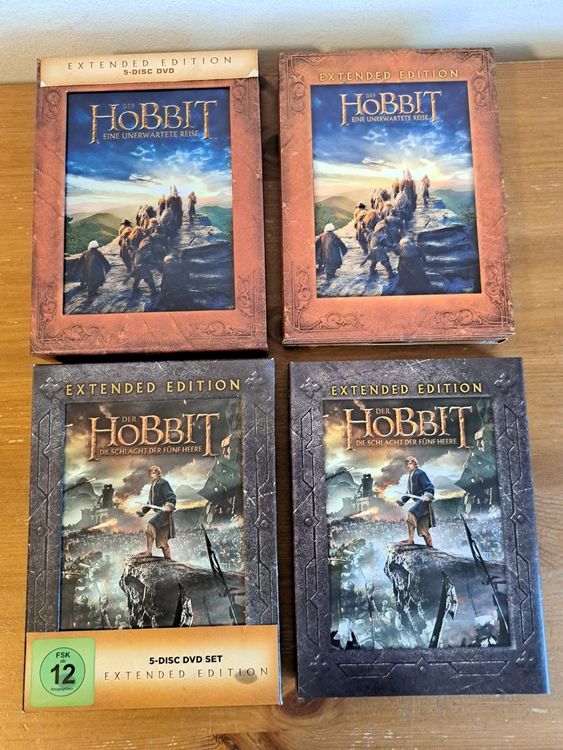 Der Hobbit - Extended Edition, DVD-Set, Teil 1+3 | Kaufen auf Ricardo