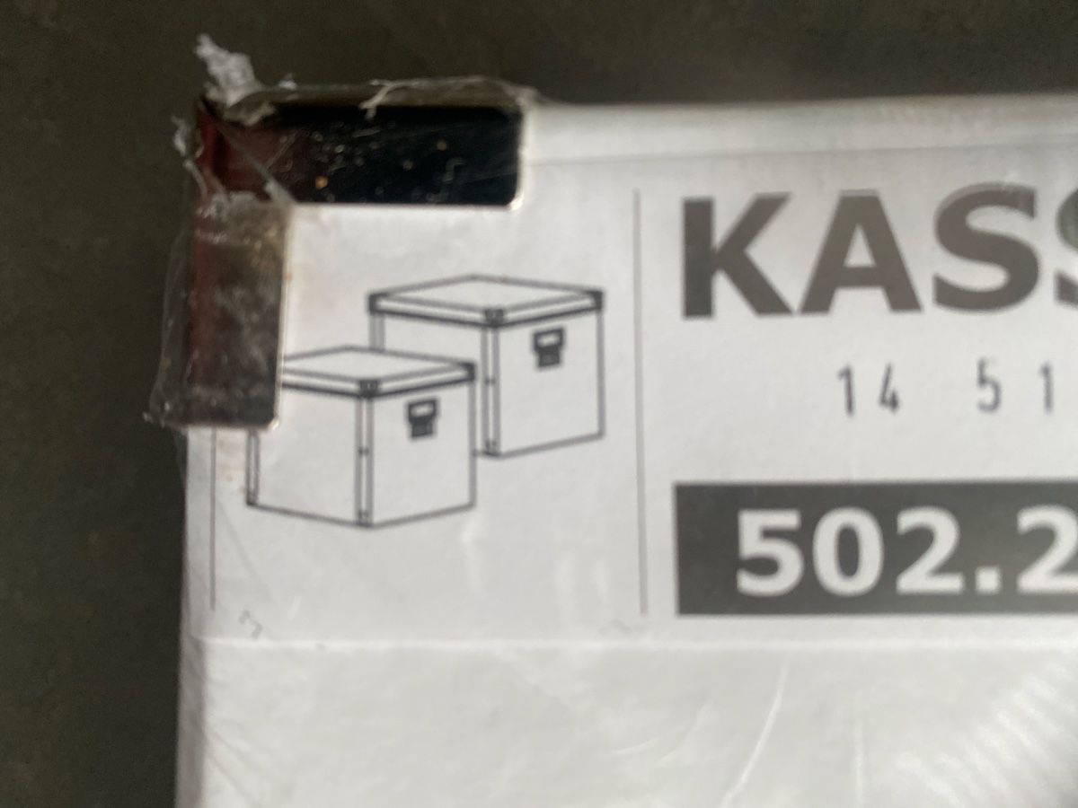 IKEA KASSETT Box, weiss, 33x38x30 cm - Neu & Original! (Neu und ...