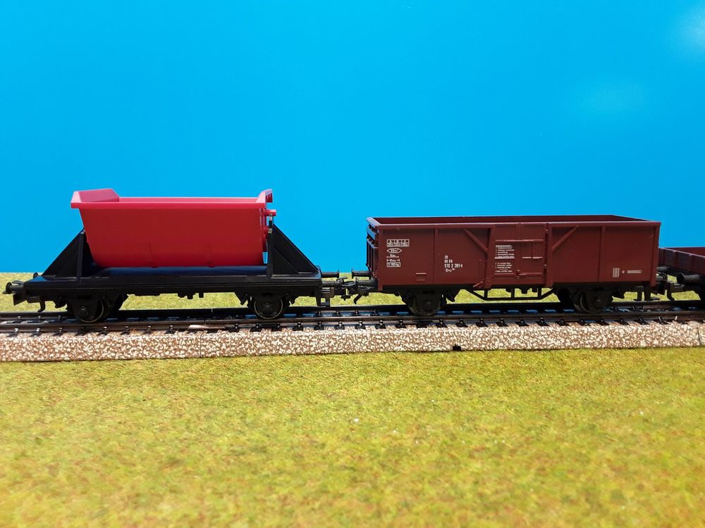 Märklin _ 4 teiliger Güterwagen Zug _ Kiplore etc. Spur H0 (Gebraucht) in Uerikon für CHF 9 ...