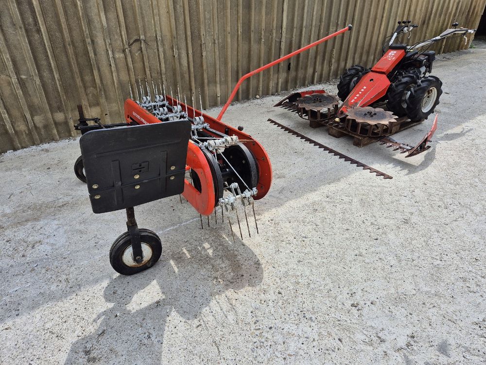 Reform Motormäher Einachser Heuraupe Bandrechen Doppelrad (Defekt) in ...