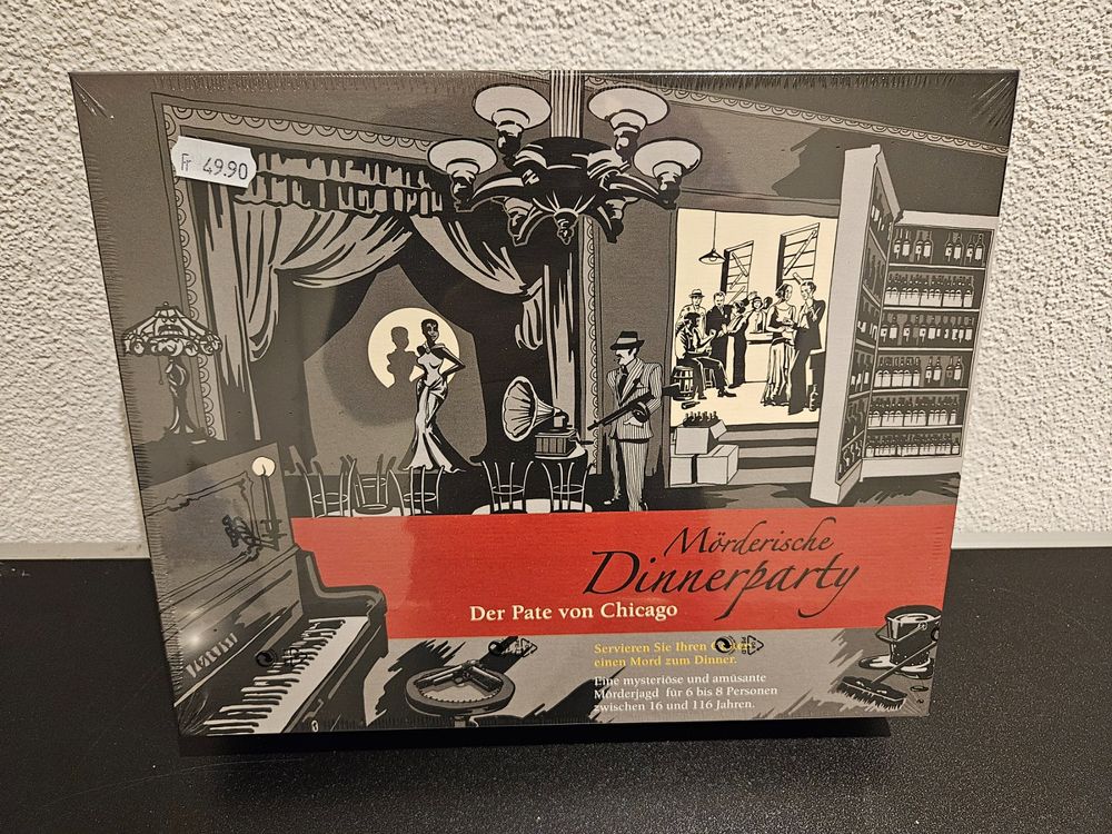 Neu - Spiel - Mörderische Dinnerparty - der Pate von Chicago (Neu und ...