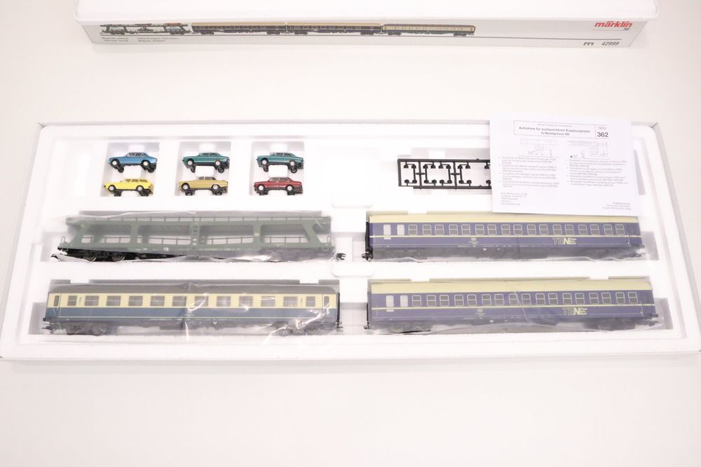 Märklin 42999 DB Wagen-Set "Autozug", AC H0 (Gebraucht) in Basel für ...