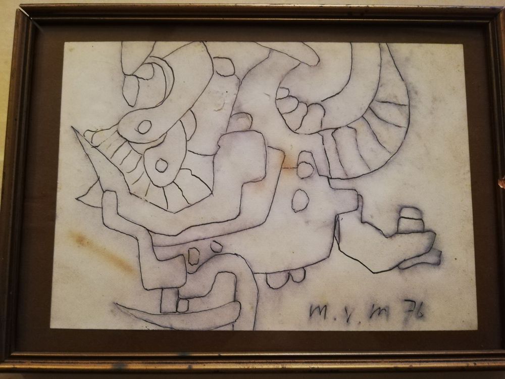 Handzeichnung von Max von Moos sign. (Antik) in für CHF 255 – mit ...