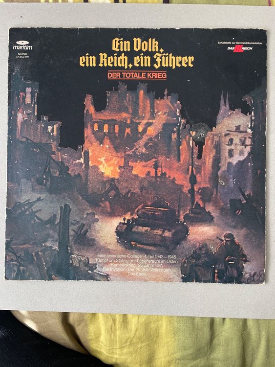 LP ein Volk, Ein Reich, ein Führer. 3 Stück zusammen (Gebraucht) in ...