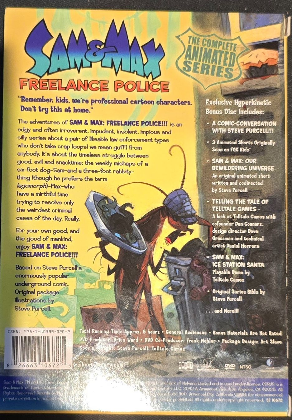 Sam & Max Freelance Police - The Complete Animated Series (Gebraucht ...