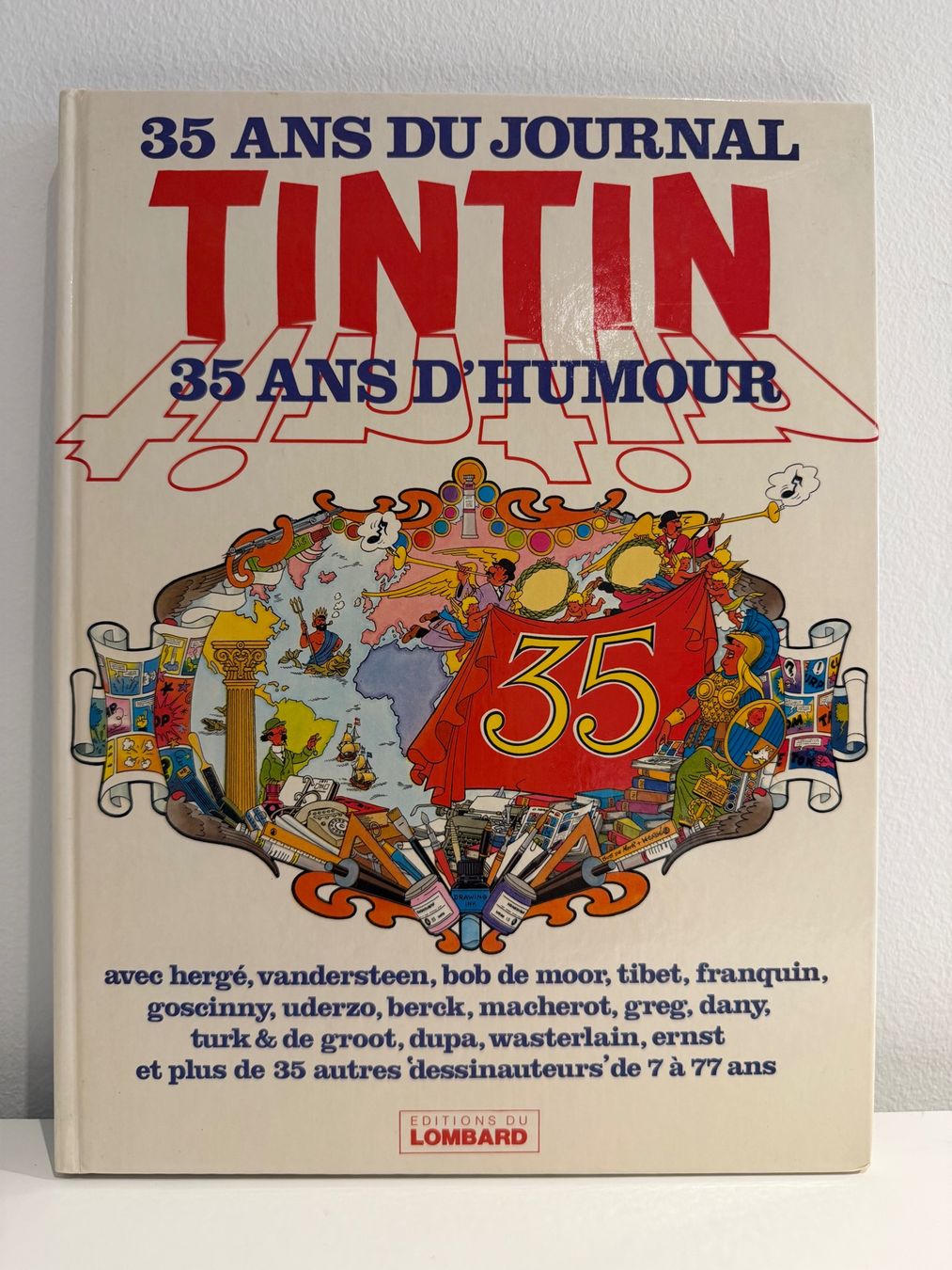 35 ans du Journal TINTIN Editions du Lombard EO 1981 !!! (Gebraucht) in ...
