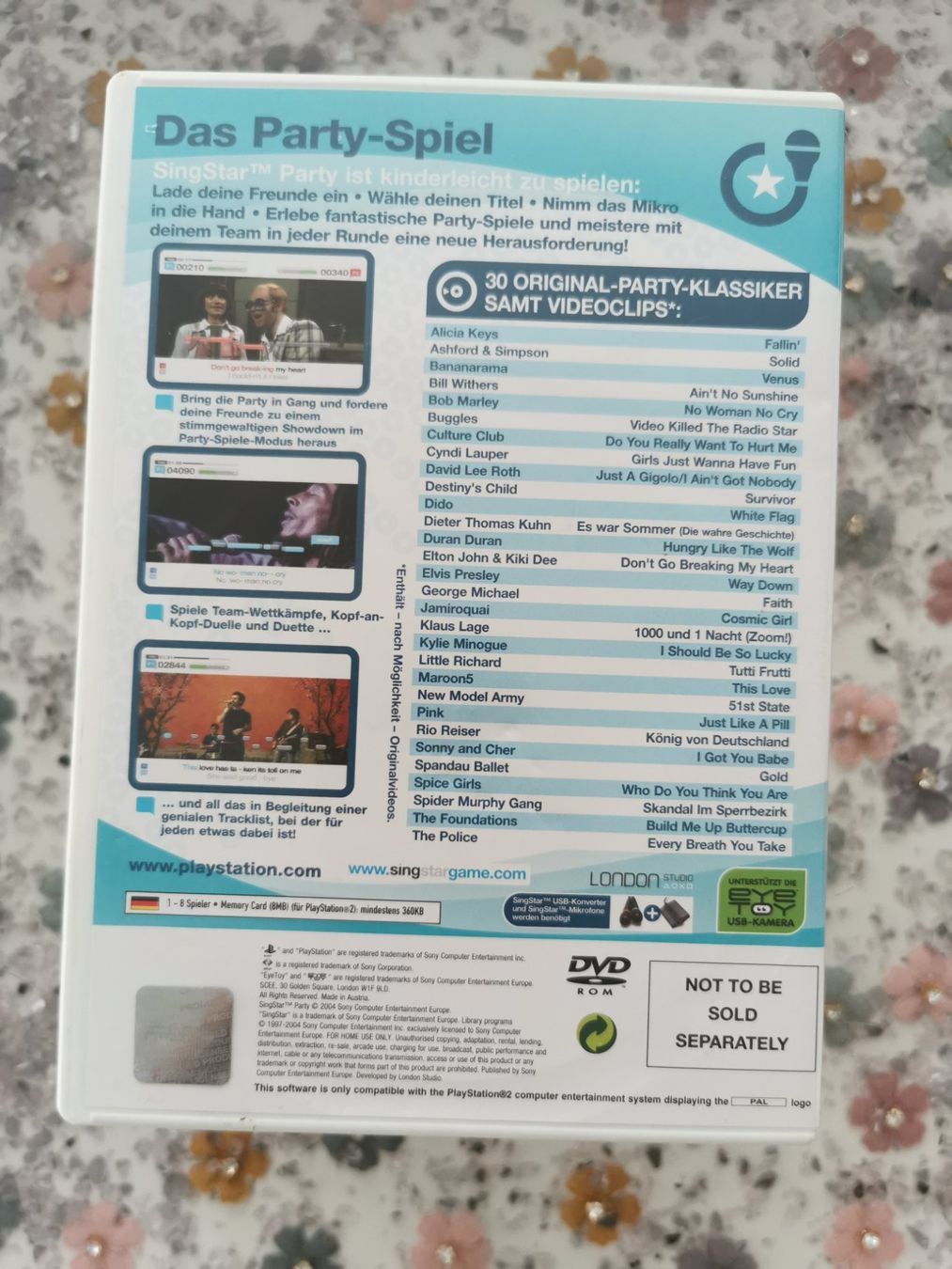 Singstar Party PS2 - Karaoke-Spass für deine nächste Party! (Gebraucht ...