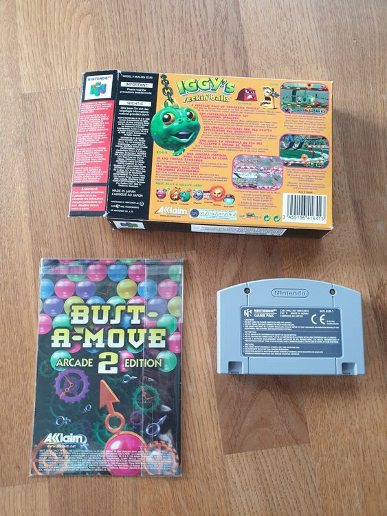 Iggy's Reckin' Balls OVP N64 Nintendo 64 (Gebraucht) in Rain für CHF 55 ...