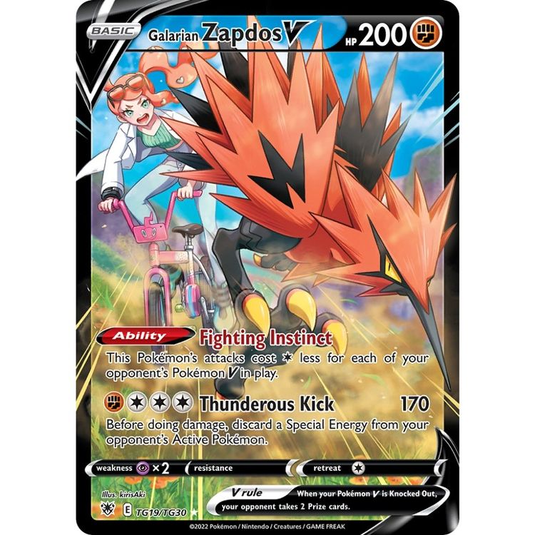 Galarian Zapdos V TG19/TG30 - Pokémon TCG - EN (Gebraucht) in Jonschwil für CHF 14.9 – mit ...