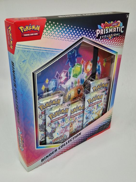 Pokémon SV8.5 Prismatic Evolutions Binder Collection / EN (Neuf avec emballage d'origine) à ...