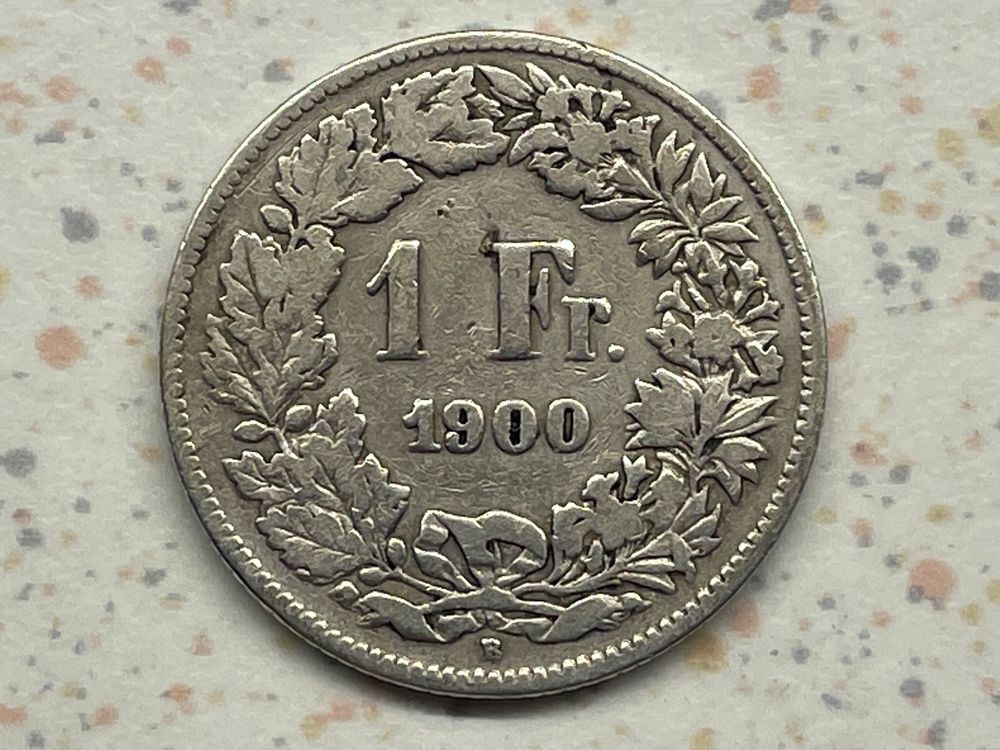 1900 1 Franken sehr selten | Kaufen auf Ricardo