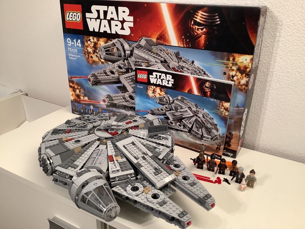 Lego StarWars Millennium Falcon™ 75105 von 2015 + OVP (Gebraucht) in ...