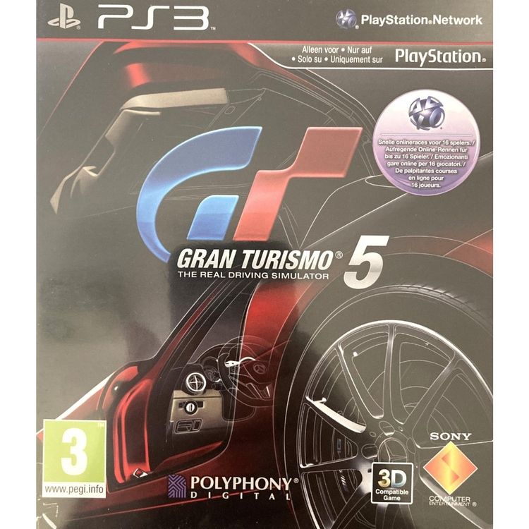 Gran Turismo 5 - SONY PS3 | Kaufen auf Ricardo