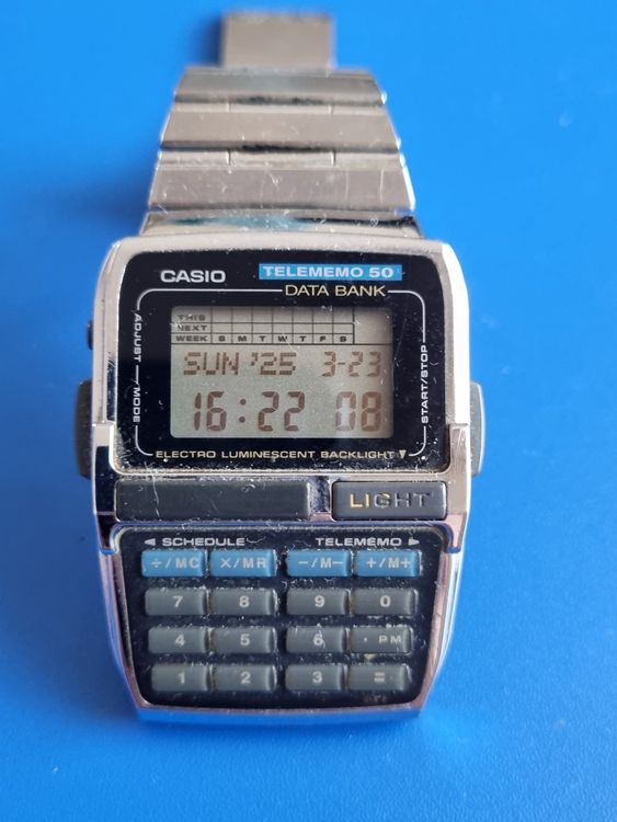 Casio Uhr TELEMEMO 50 (Gebraucht) in Schaffhausen für CHF 65 – mit ...