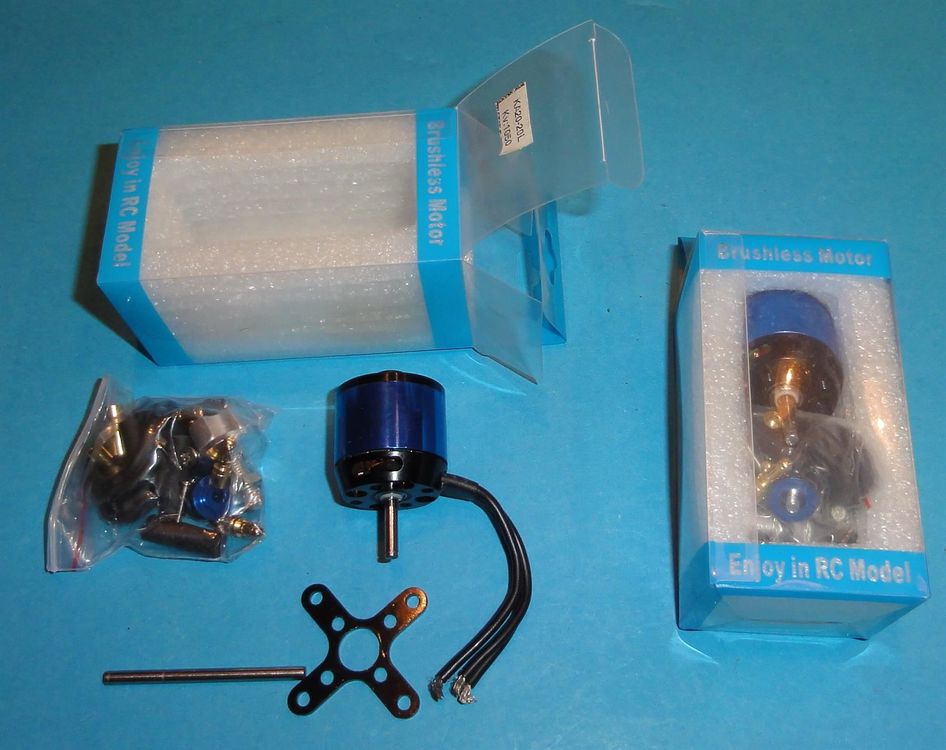 2 neue Brushlessmotoren KA20-20L, 1050KV | Kaufen auf Ricardo