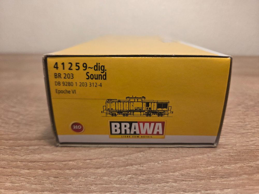 Brawa 41259 Diesellok BR 203 DB Digital Sound H0 (D'occasion) à St ...