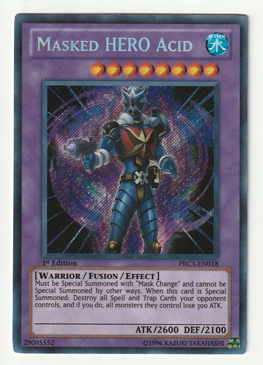Masked Hero Acid Secret Rare 1st. | Kaufen auf Ricardo