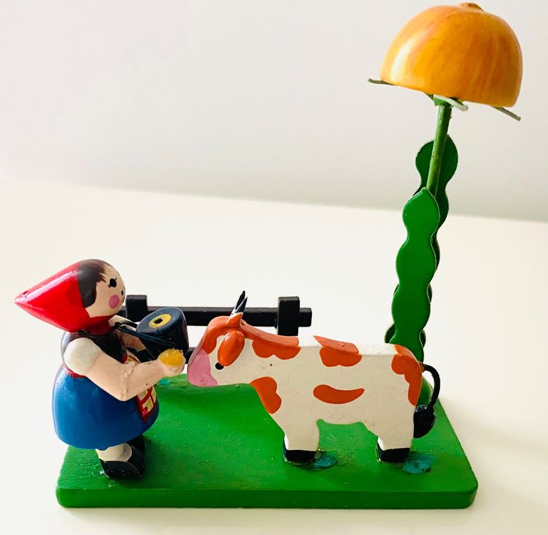 Erzgebirge alte Figur Blumenkinder original Otto Mertens | Kaufen auf ...