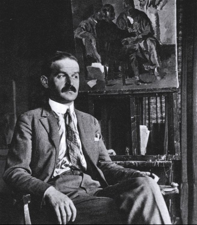 Wilhelm GIMMI (1886-1965) - Liegender Akt, frühes Ölgemälde! (Gebraucht ...
