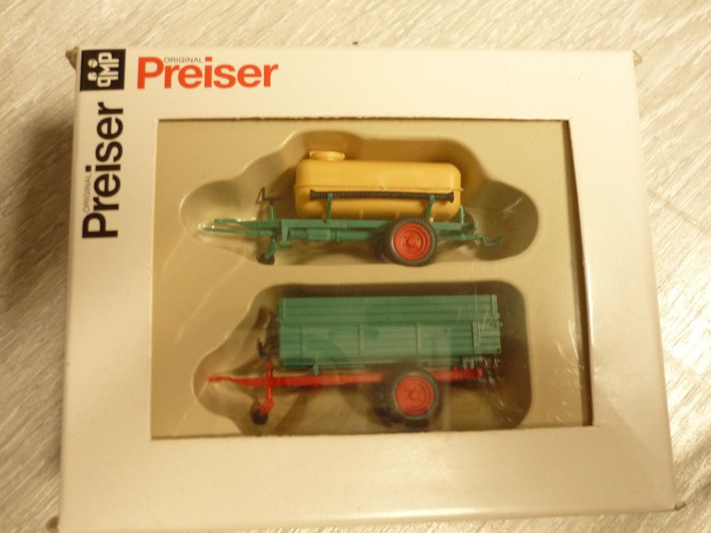 Preiser Remorques Agricoles Miniature - Set Complet Neuf! 49 | Kaufen ...