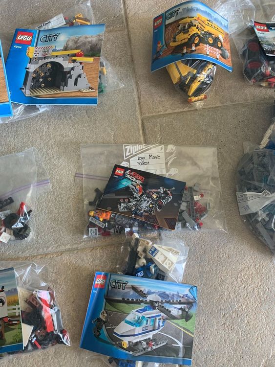 8Tlg. Lego-Set Lego City/Racers/Lego Movie | Kaufen auf Ricardo