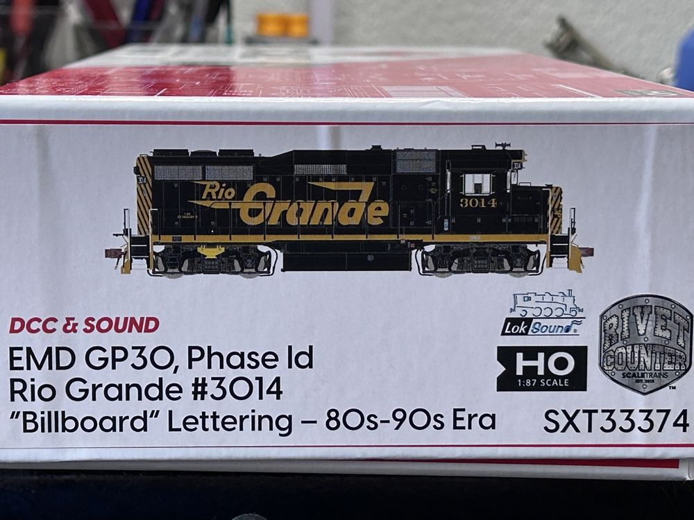 SXT, EMD GP30 Rio Grande 3014, DCC & Loksound5 | Kaufen auf Ricardo