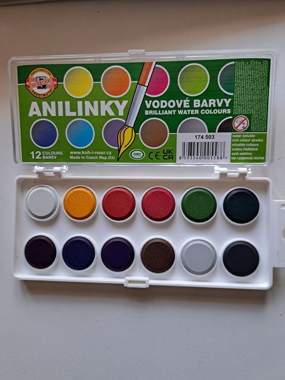 Boite d'aquarelles Anilinky de Koh-I-Noor | Kaufen auf Ricardo