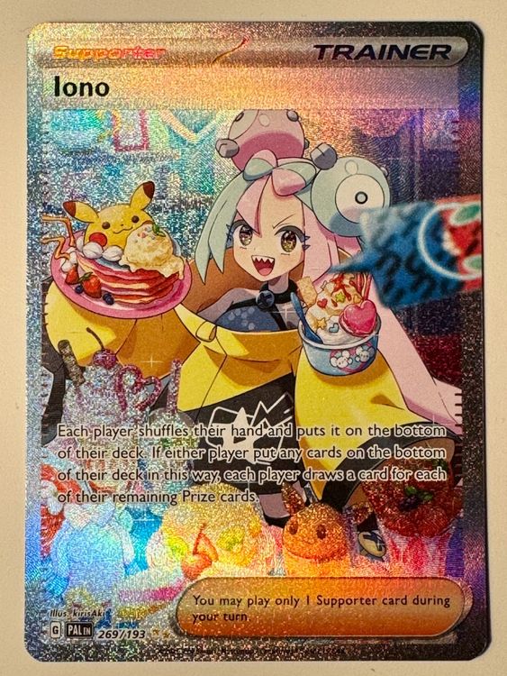 Iono Paldea Evolved Special Illustration Rare (Neu (gemäss Beschreibung ...