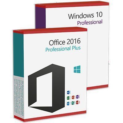 Microsoft Windows 10 Pro & Office 2016 Pro Plus Product Key (Gebraucht ...