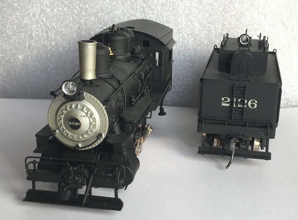 Balboa Scale Models H0 ATSF Class 9000 Dampflokomotive #8126 (Gebraucht ...