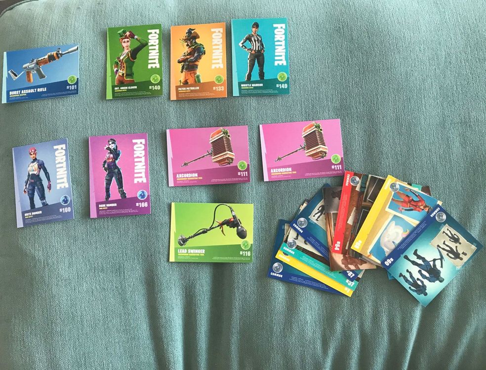 21 Fortnite Panini Trading Cards | Kaufen auf Ricardo
