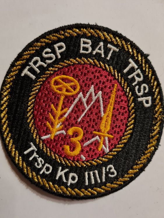 Militar Polizei Abzeichen Trsp Bat 3 KP III | Kaufen auf Ricardo