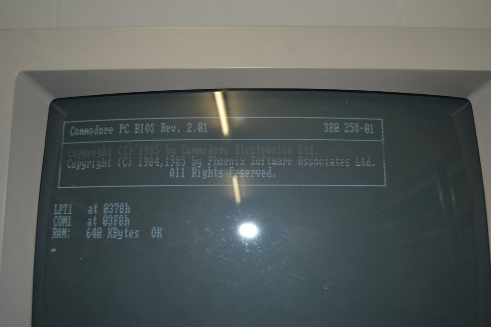 Commodore PC 10-II DOS Computer | Kaufen auf Ricardo