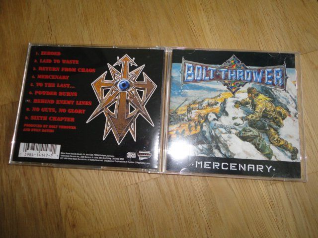 CD BOLT THROWER MERCENARY 1998 (Gebraucht) in teufen für CHF 3 – mit ...