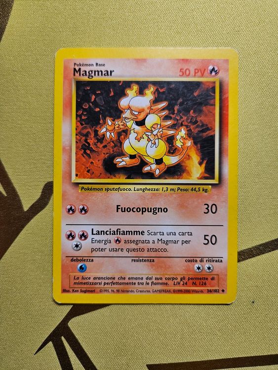 Base Set - Magmar | Kaufen auf Ricardo