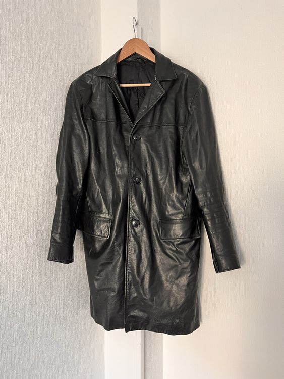 Vintage Leonardo Leather Coat - Timeless Style M (Gebraucht) in ...